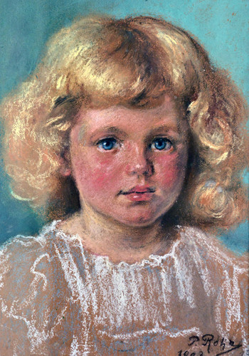Paul Theodor Rohr – Mädchenbildnis