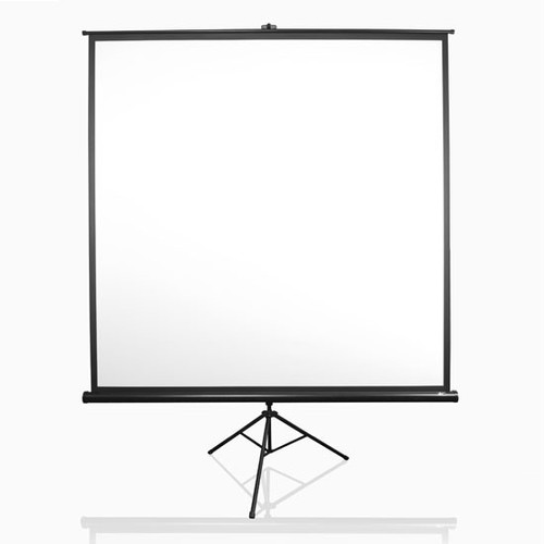80" White Pull Down Screen | eventrentalsnw