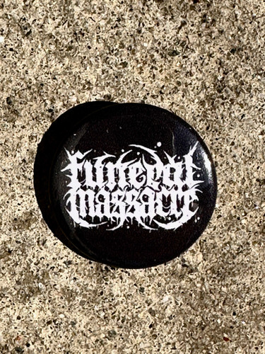 Button - Gothic FM Logo | Funeral Massacre