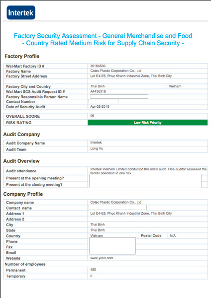 Qualifications - Cotec