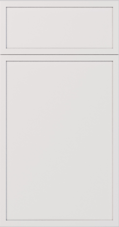 Sky Slim Shaker White Sample Door - SAMPLE DOOR 12-7/8"W x 15-7/8"H | blisscabinets