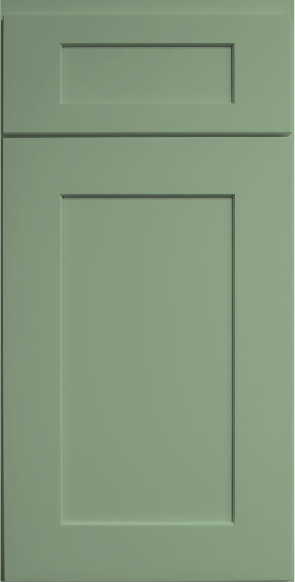Fresh Green Sage RTA Kitchen Cabinets