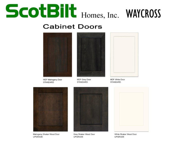 Freedom, Legend & ScotBilt Special Decor Options