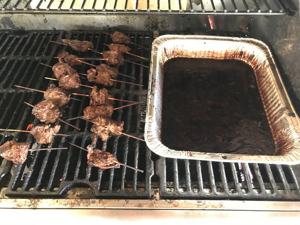 Grilled Monkey Meat