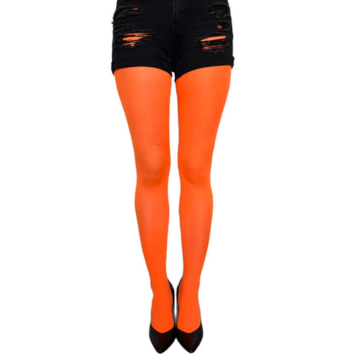 Collant Orange Pour Femme Opaque 40 D | fantaisy.com