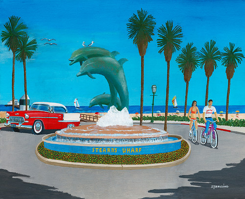 3 Dolphins Fountain, Santa Barbara (1982) | gallery