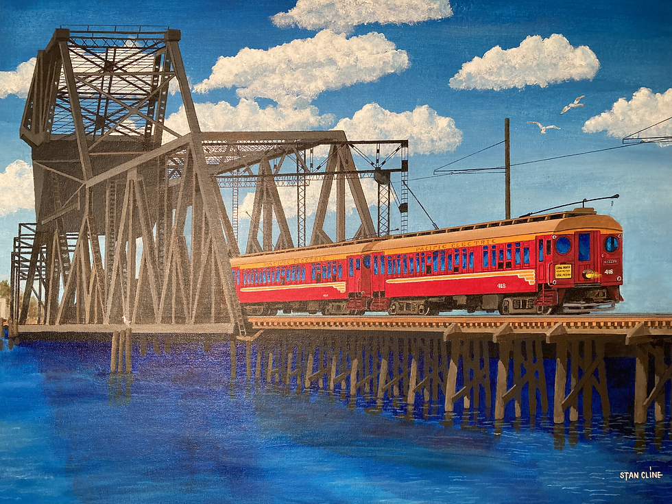 Pacific Electric at San Pedro Drawbridge (1953) | gallery