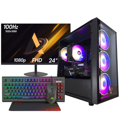 Andromeda Ryzen 7 5700X RTX 3050 8GB 16GB DDR4 Gaming PC Bundle ...