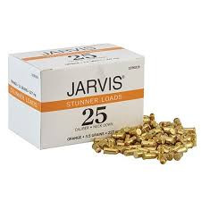 Jarvis .25R PAS Stunner Powerloads(Ammo) - Cartridges for PAS Stunners
