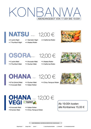 Speisekarte | Kigiku