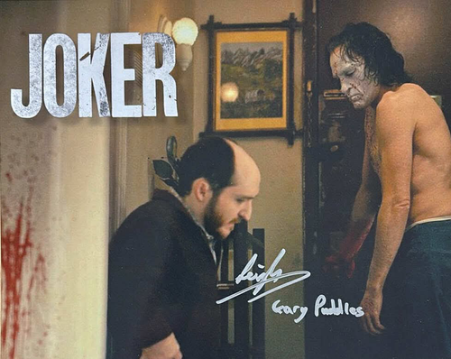 10x8" The Joker Gary Scared of Joker Promo Print Signed by Leigh Gill ...