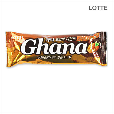 Ghana Choco Bar Almendra | lotte