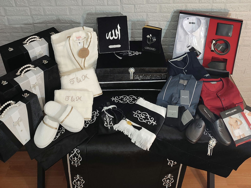 Damat bohcası setleri | Sena Çeyiz Butik