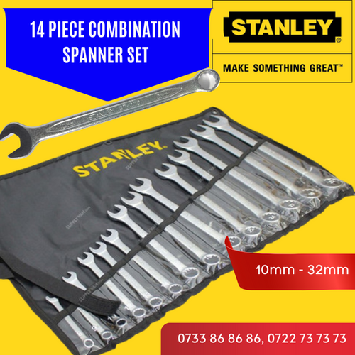 Stanley 14 Piece Combination Spanner Set - Extra Long | AUTO ...