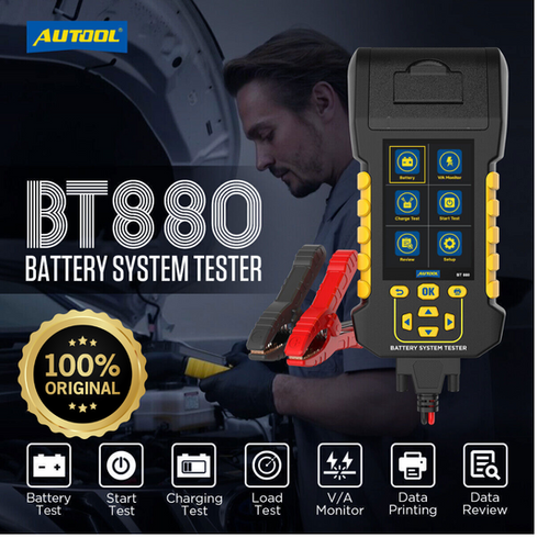 AUTOOL BT880 Battery & Charging System Tester 12v & 24v | AUTO ...