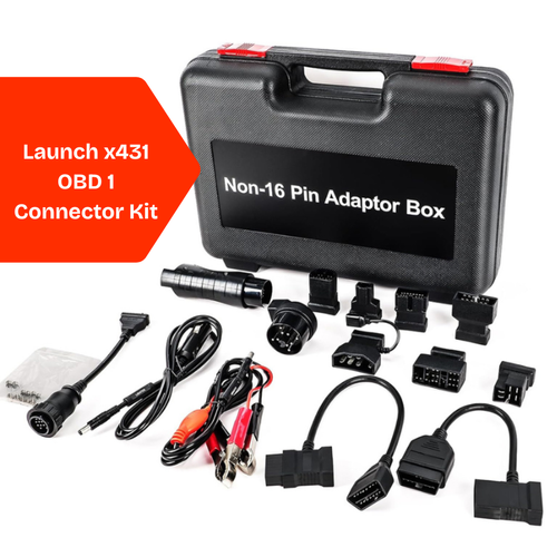 Launch X431 OBD 1 Connector Adapter Kit | AUTO DIAGNOSTICS 254