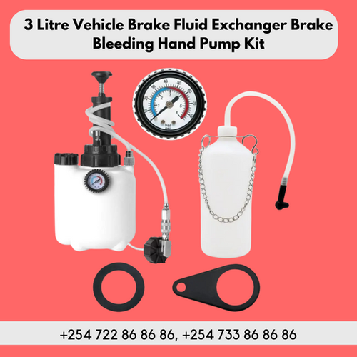 3Litre Brake Bleeding Fluid Pump Kit | AUTO DIAGNOSTICS 254