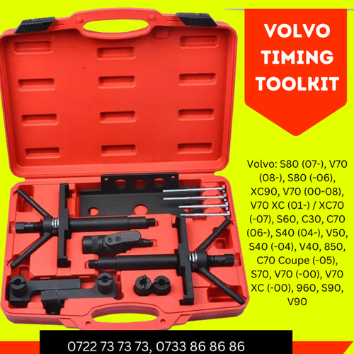 Volvo Engine Timing ToolKit for 4, 5 & 6 Cylinder Twin Cam Engines ...