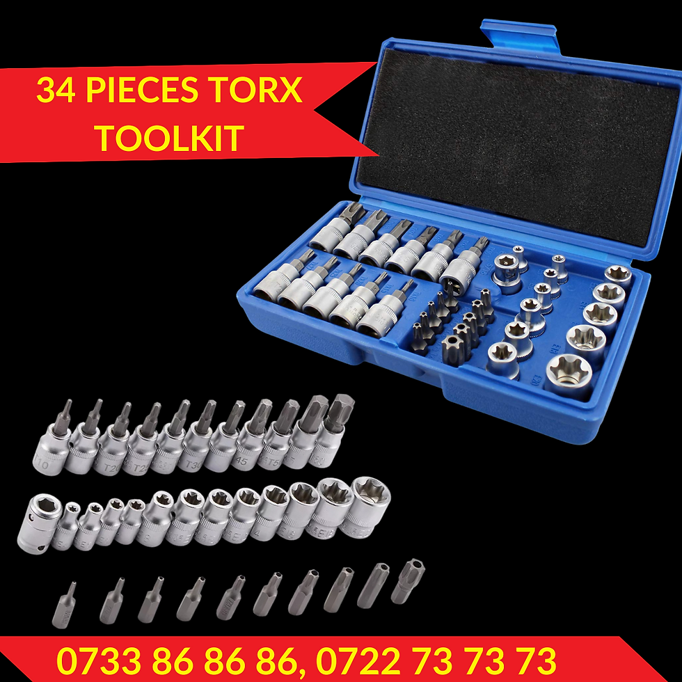 Torx Tool Kit - Male & Female | AUTO DIAGNOSTICS 254