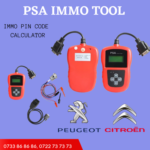 PSA IMMO Tool Key Simulator for Peugeot Citroen | AUTO DIAGNOSTICS 254