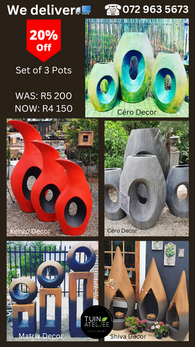 Group 2 - Set of 3 Pots | Tuinateljee