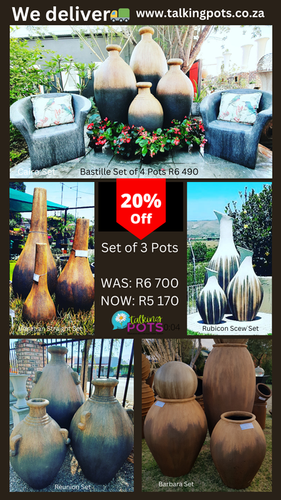PROMOTION SALE SET OF 3 POTS | TalkingPots
