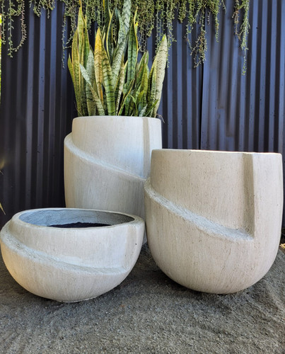 Epic Planter Set of 3 pots Promotion Cement Finish | Tuinateljee