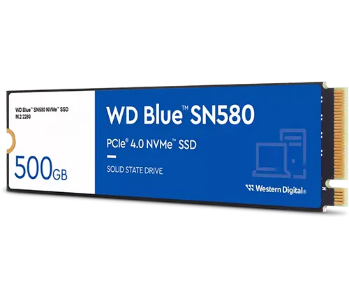 כונן WD Blue SN850 NVMe 500GB PCle 4.0 NVMe M.2 SSD כונן WD Blue SN850 ...