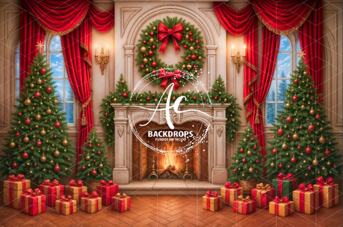 Fundo Fotográfico em Tecido _ Natal 2025 | AC Backdrops