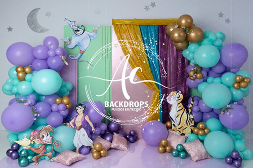 Fundo Fotográfico em Tecido - Aladdin - Jana Borges | AC Backdrops