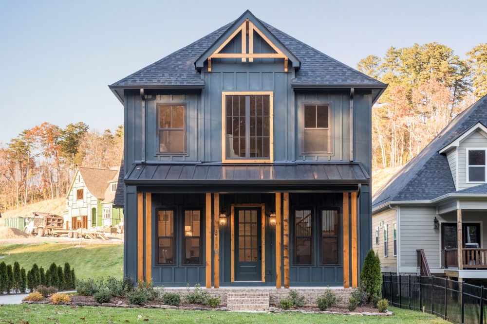 Black Modern Farmhouse