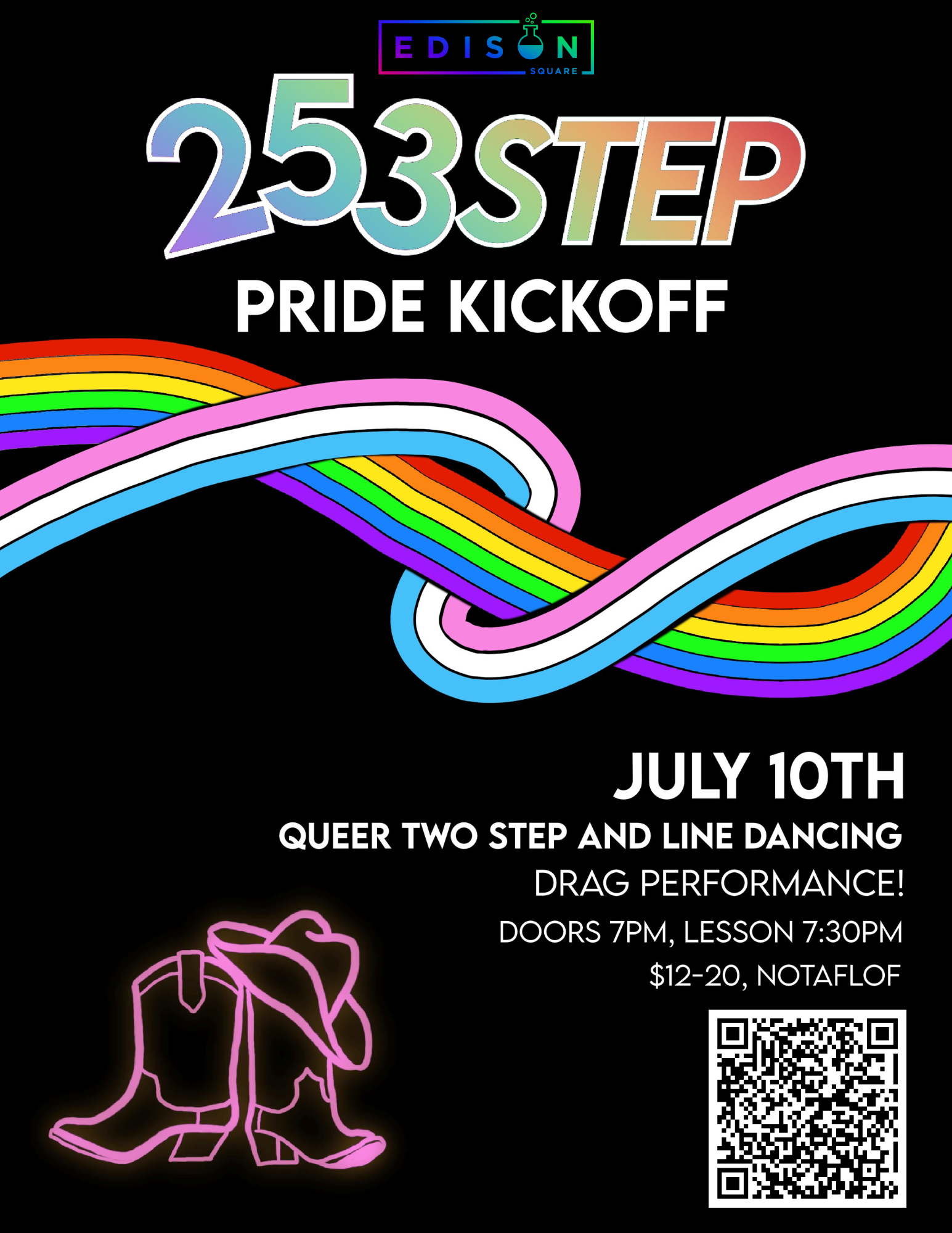 253 Step Pride Weekend Kickoff | Edison Square