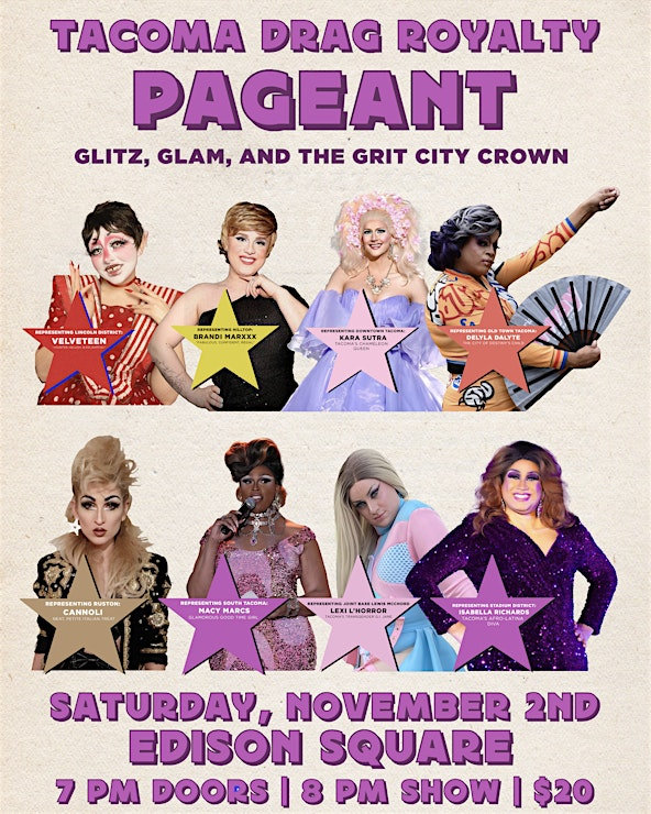 Miss Tacoma Drag Pageant | Edison Square