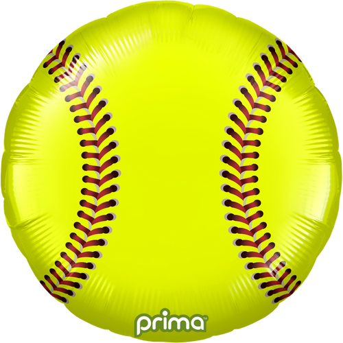 18" Round Softball | Prima Balloons