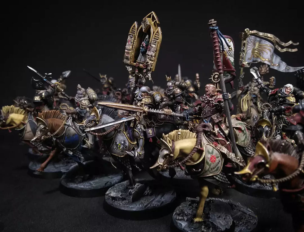 Riders Of the Veil #3: Sororitas Cavalry. Sisters of Battle Knights ...