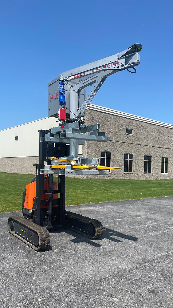 The MULE 150™ on a tracked crawler!