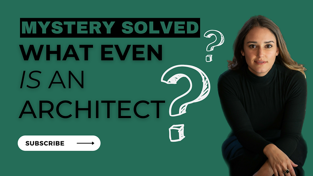 Becoming an ARCHITECT: What it’s REALLY like and what do Architects DO?!