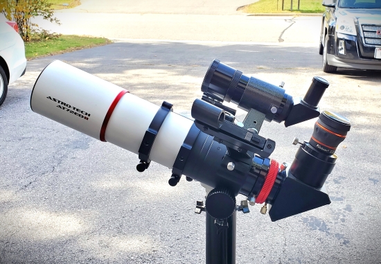 Moon out of focus, Astronomics AT72ED II focal range difficulties ...