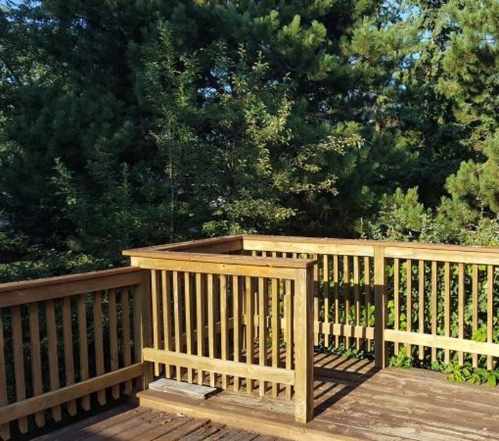 6X6 Treated Post Pier through my deck... - Observatories - Cloudy Nights