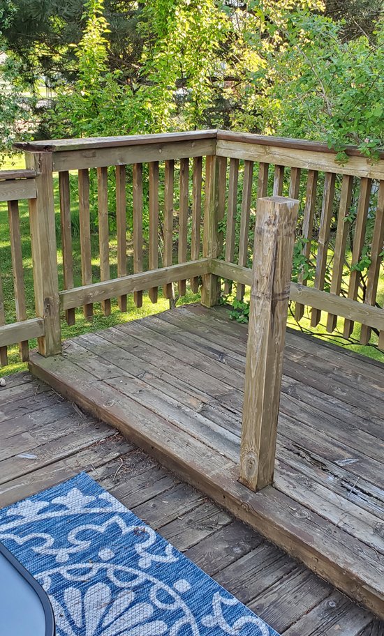 6X6 Treated Post Pier through my deck... - Observatories - Cloudy Nights