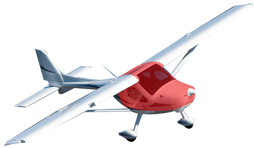Remos Cockpit & Engine Cover in Stratus Touring Silver | Sky4 Pilots
