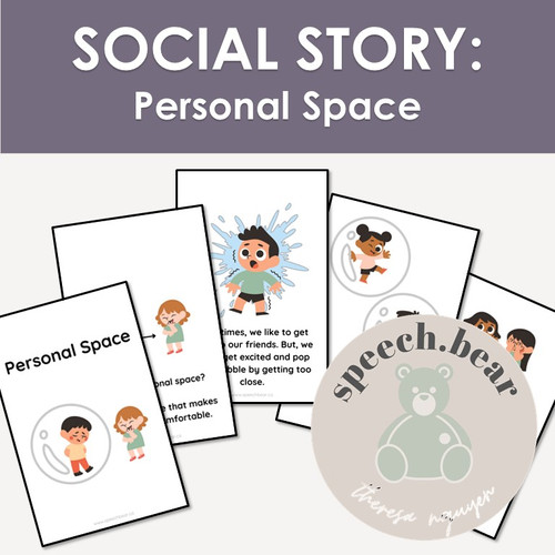 Personal Space Social Story | Speech Bear