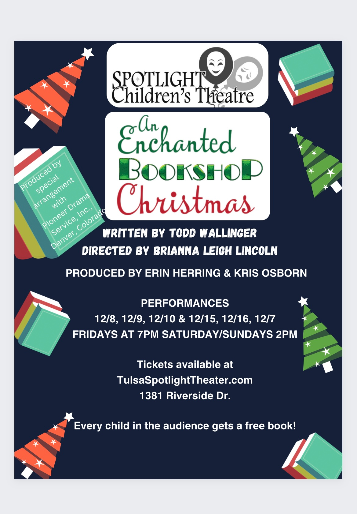 An Enchanted Bookshop Christmas | Tulsa Spotlight Thea