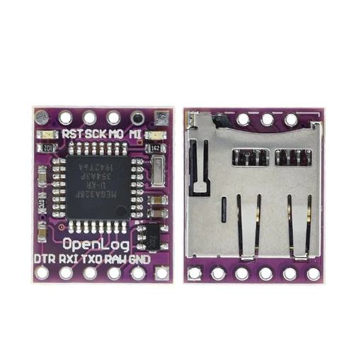 Open Source Serial Data Logger Atmega328 Microcontroller Microsd Module