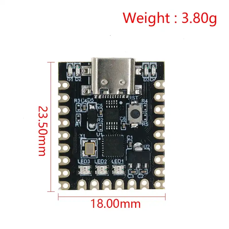 Buy Arduino Nano V3 SuperMini Ch240 ATMEGA328p TYPE - C Development Board