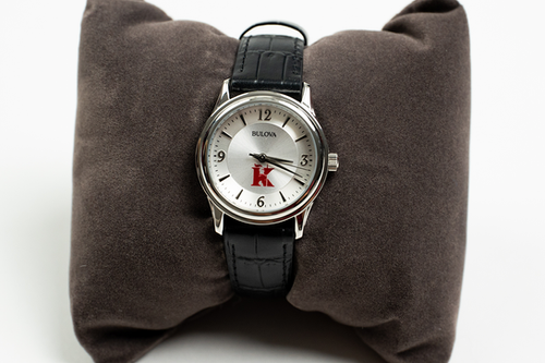 Women's Black Leather Watch | Knight Pro Shop