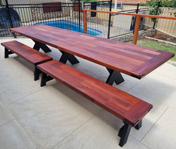 JARRAH TABLES & BENCH SEATS | Olam Products
