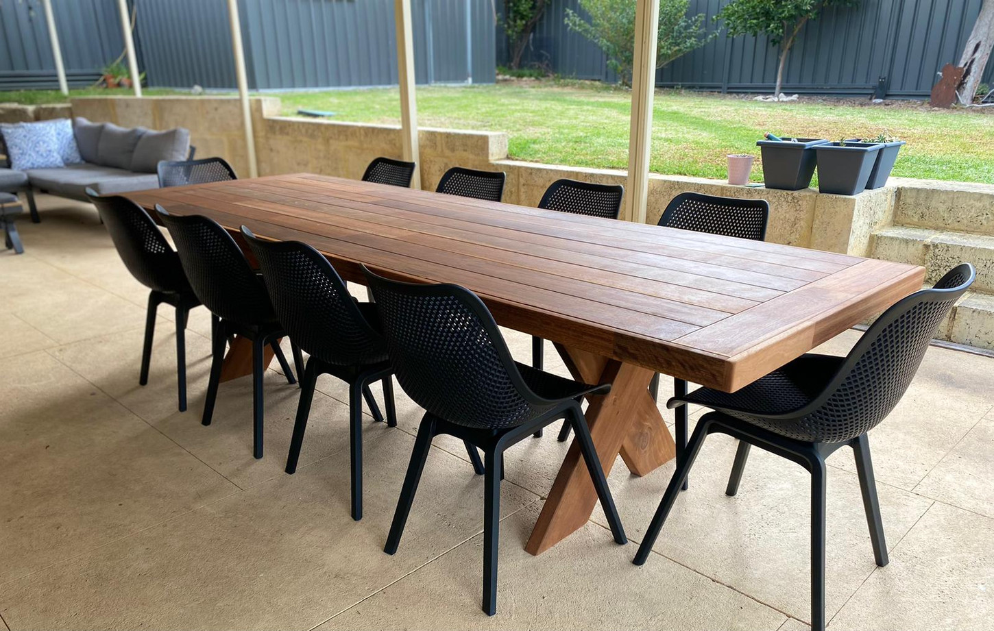 Spotted Gum Tables | Wooden Outdoor Furniture Perth | Olam Products