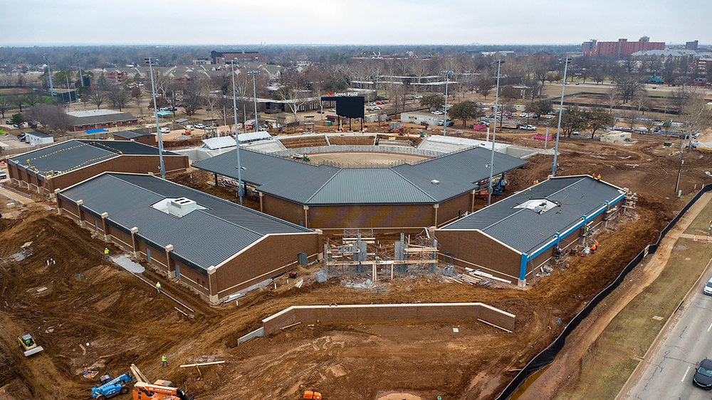 Love's Field nears completion
