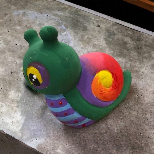 Cute Snail | Crafty Monkey Pottery Painting Studio
